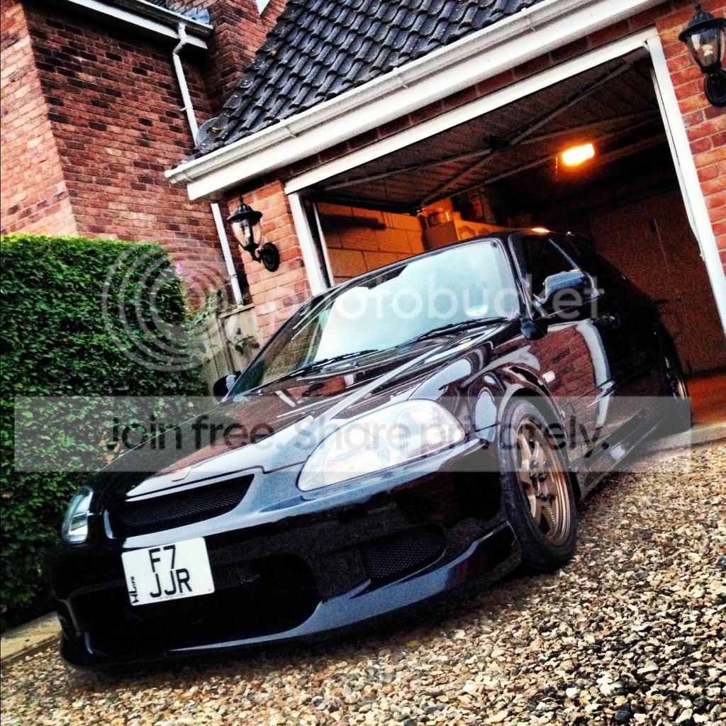 Black EK9 Turbo | EK9.org JDM EK9 Honda Civic Type R Forum