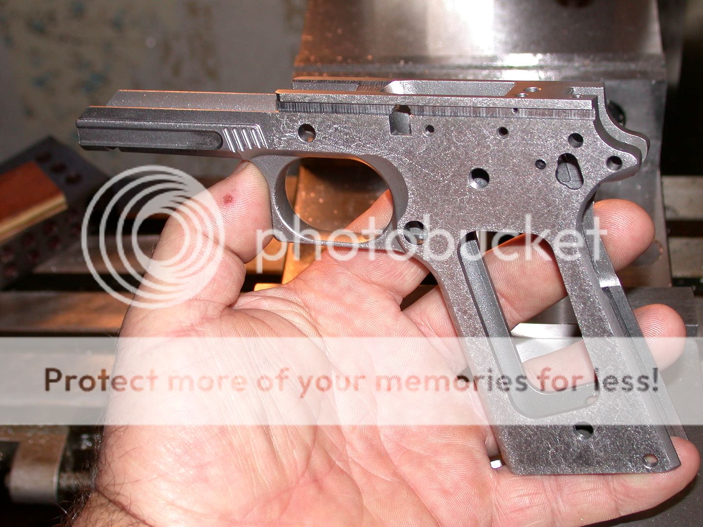 Vader Spade’s Machining a Tactical Machining 80% 1911 Frame with a ...