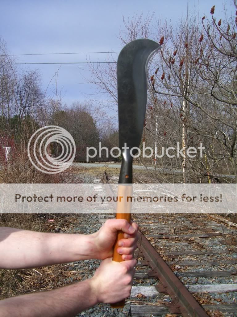 Modified Imacasa Billhook With Custom Haft | BladeForums.com