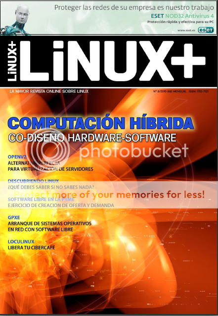 Revista Linux + Agosto 2010 | Libros de Computación