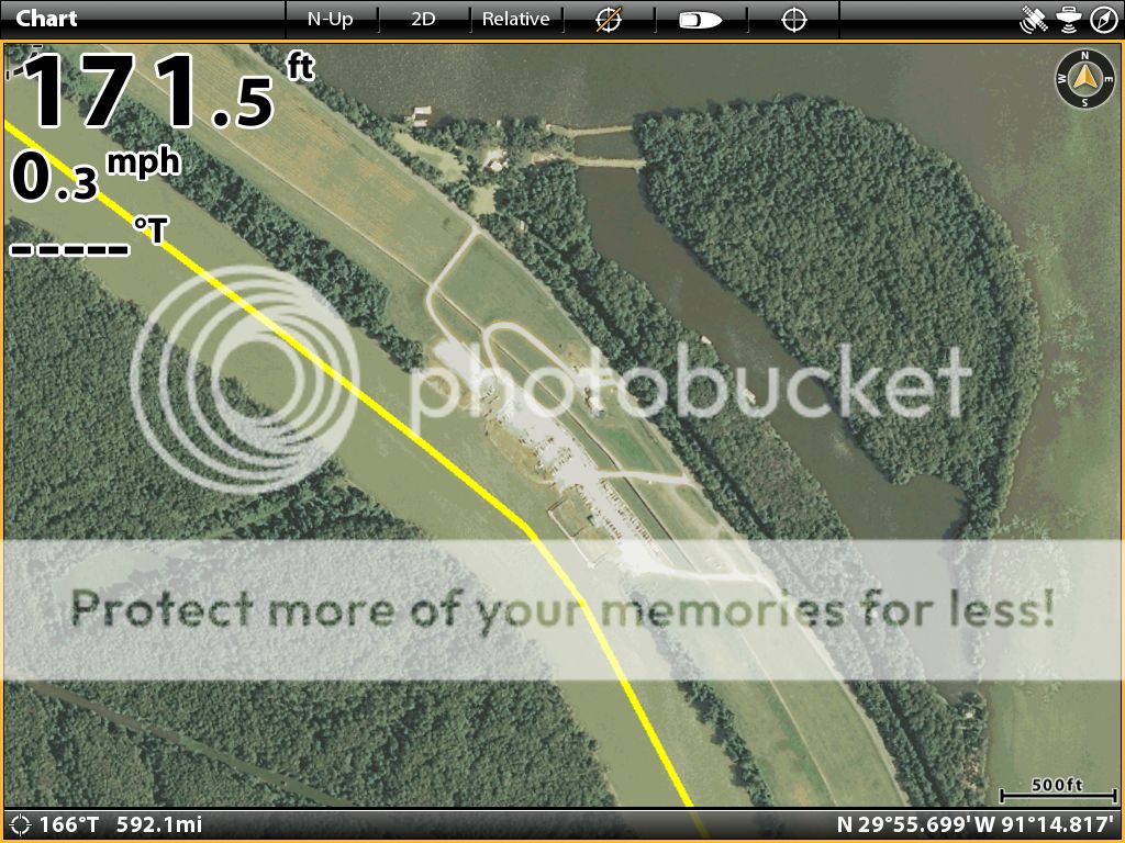 LakeMaster Mapping Examples: South Louisiana Aerial Charts