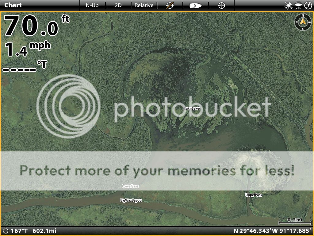 LakeMaster Mapping Examples: South Louisiana Aerial Charts