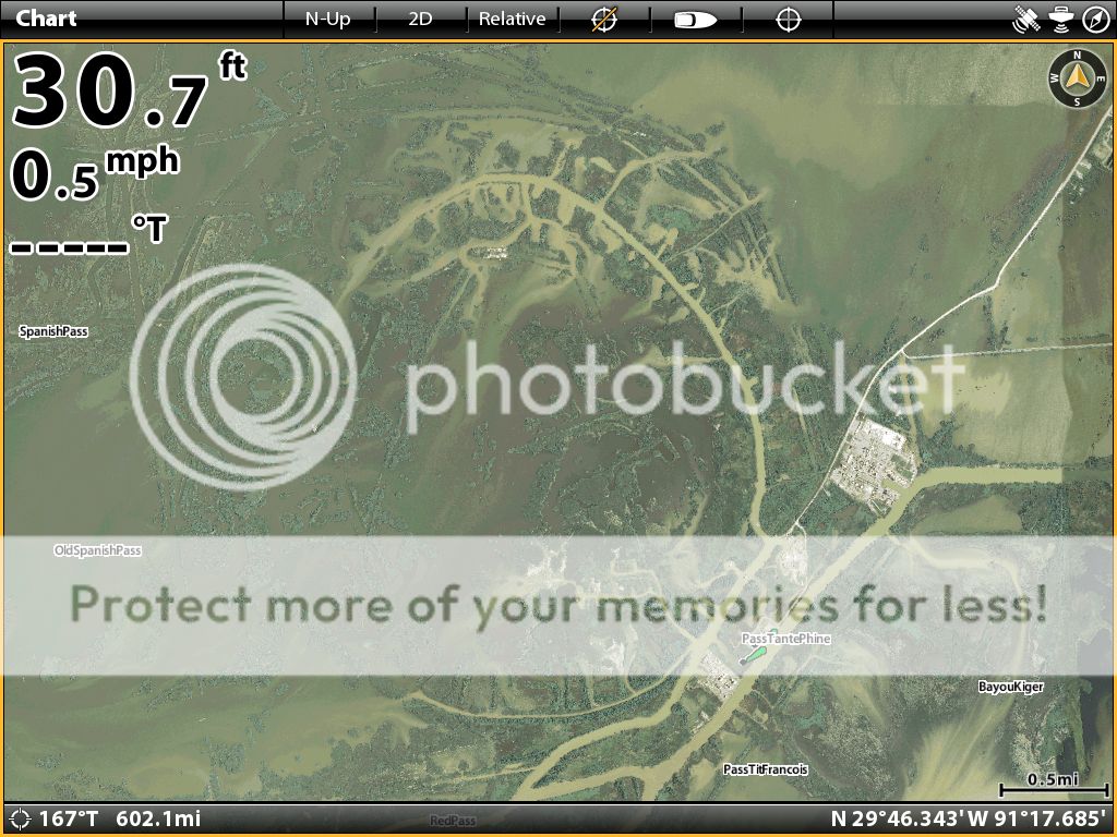 LakeMaster Mapping Examples: South Louisiana Aerial Charts