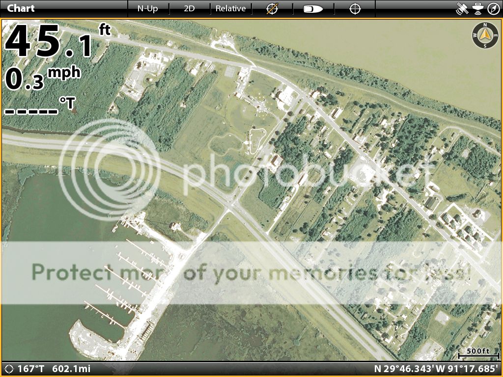 LakeMaster Mapping Examples: South Louisiana Aerial Charts