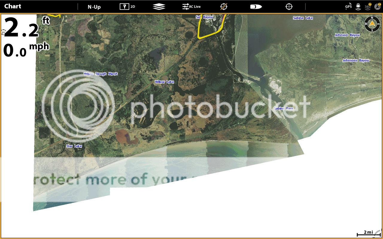 LakeMaster Mapping Examples: South Louisiana Aerial Charts